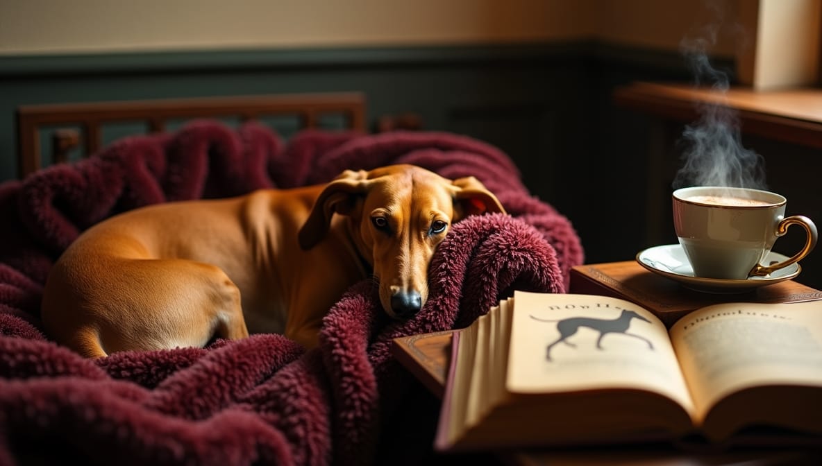 Vegan Eggnog Recipe: Whippet History & Cozy Warmth