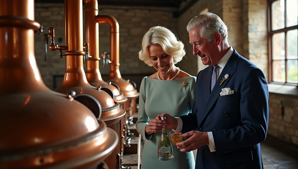 King Charles III and Queen Camilla Indulge in Exclusive Gin Tasting ...